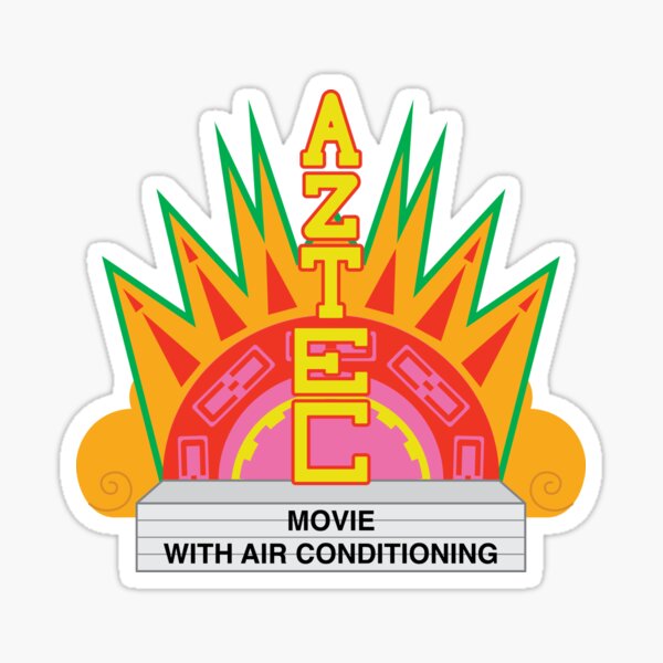 "Simpsons Aztec Theatre" Sticker for Sale by Dantruongdesign | Redbubble