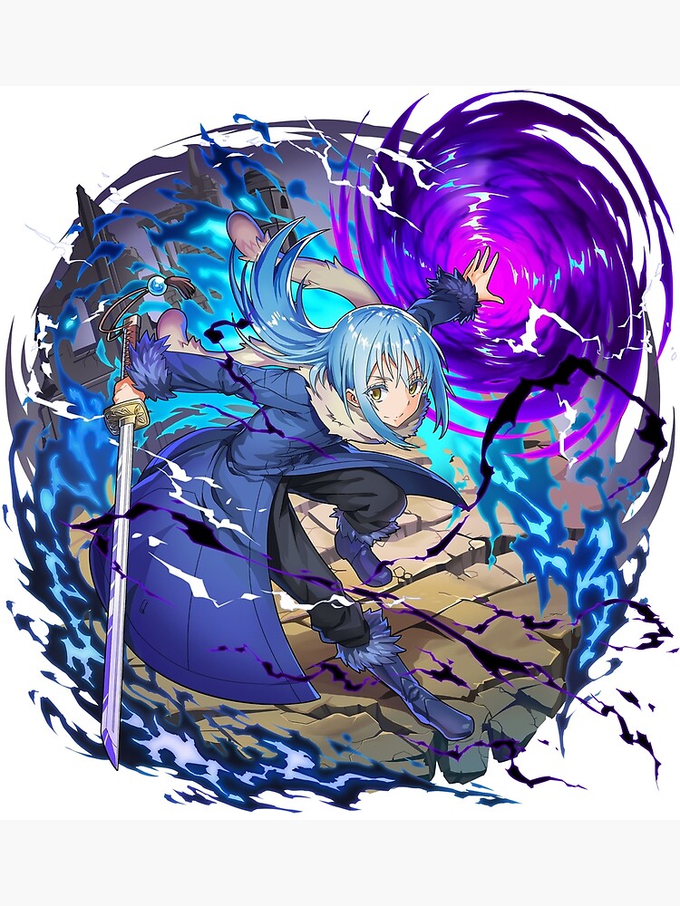 "rimuru power magic" Poster for Sale by tarynswania | Redbubble