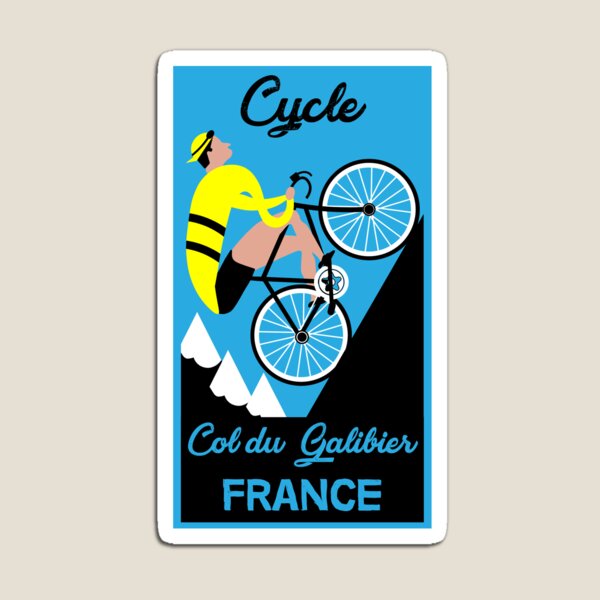 Magnet « Col Du Galibier Cyclisme France | Cyclisme extrême | Sportif ...