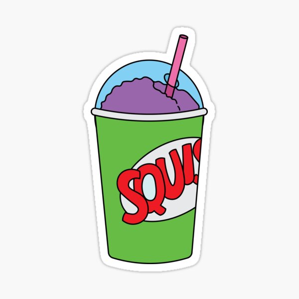 "Simpsons Squishee" Sticker for Sale by Dantruongdesign | Redbubble