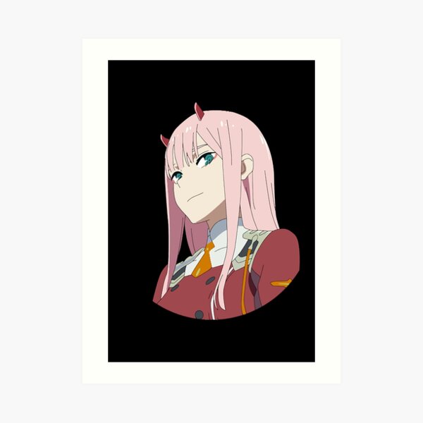 "zero two face " Art Print for Sale by Harlem191 | Redbubble