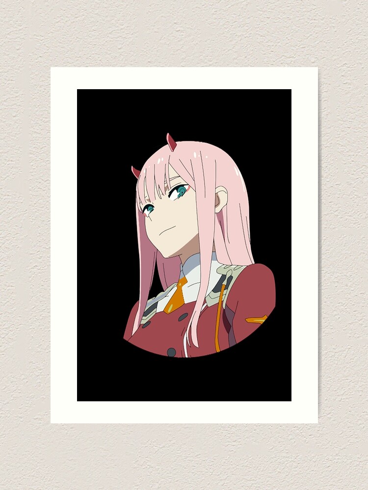 "zero two face " Art Print for Sale by Harlem191 | Redbubble