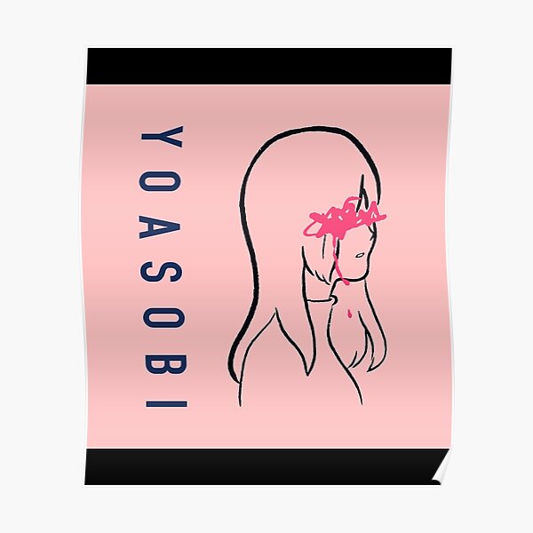 "Yoasobi Fanart, Yoasobi Floor Pillow" Poster by LivingYouSSS | Redbubble