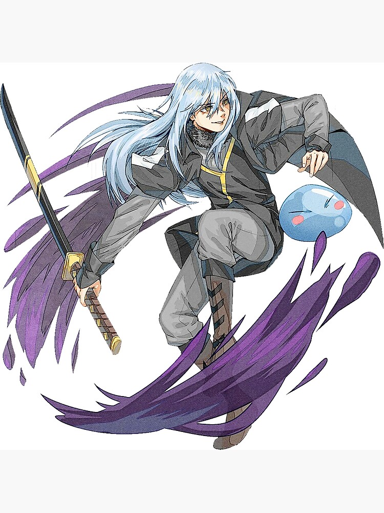 "tensura rimuru character manga" Art Print for Sale by tarynswania ...