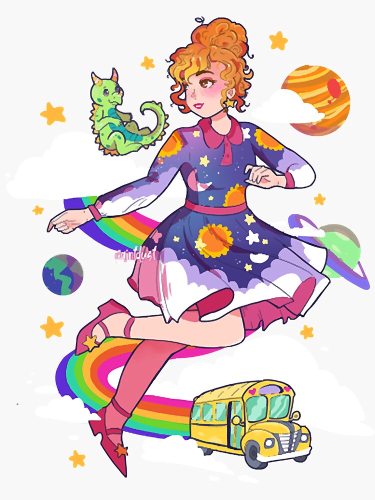 "Magical Ms Frizzle " Sticker for Sale by Jamariyon20 | Redbubble