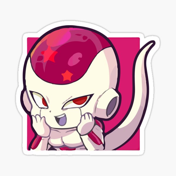 "Frieza Chibi Cute" Sticker for Sale by CowboySpider | Redbubble