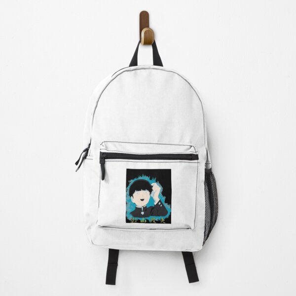 "boy Mob Psycho 100 manga anime " Backpack for Sale by Abraham4Denham ...