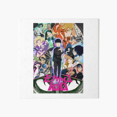"friend Mob Psycho 100 manga anime " Art Board Print for Sale by ...