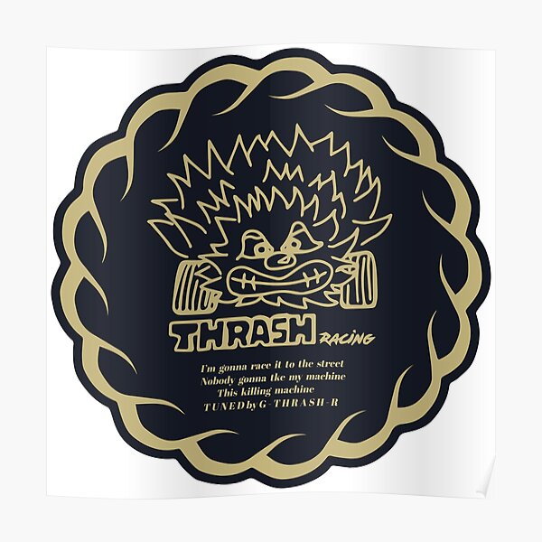 "TRASH Racing" Poster for Sale by NOR-Markys | Redbubble