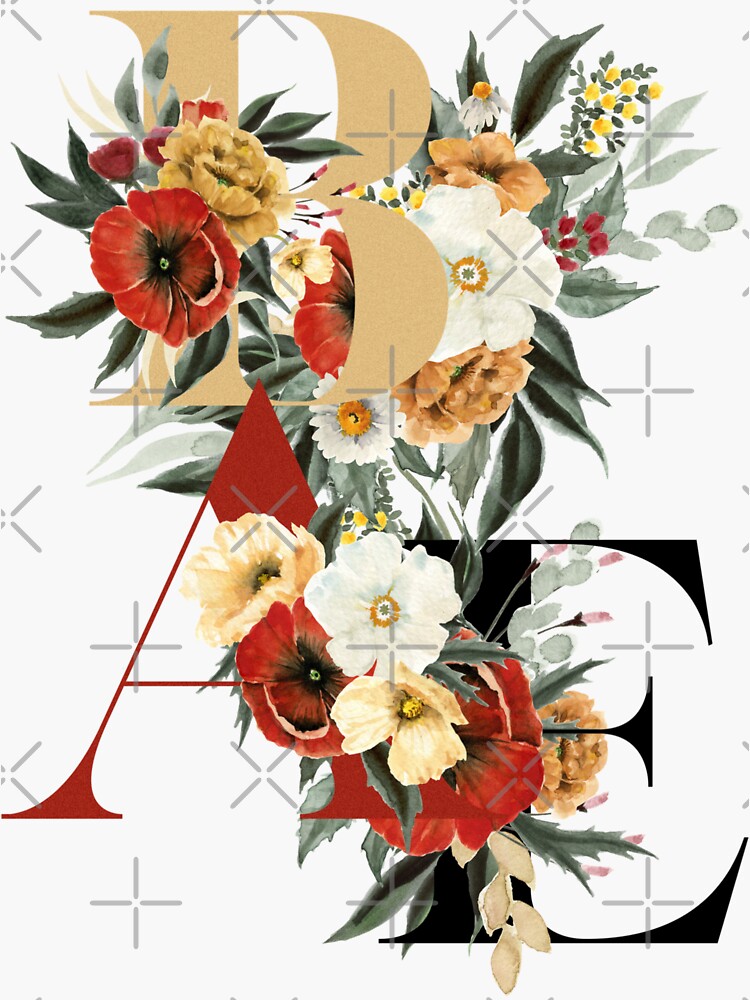"BAE " Sticker for Sale by ElenaDanilo | Redbubble