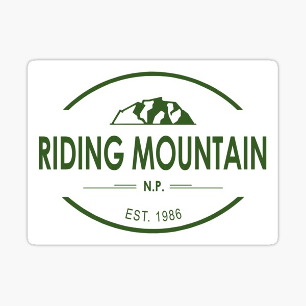"Riding Mountain National Park" Sticker for Sale by esskay | Redbubble