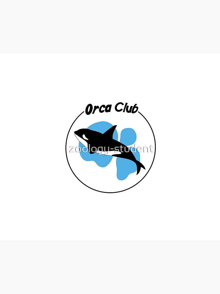 "Orca Club " Poster for Sale by zoology-student | Redbubble