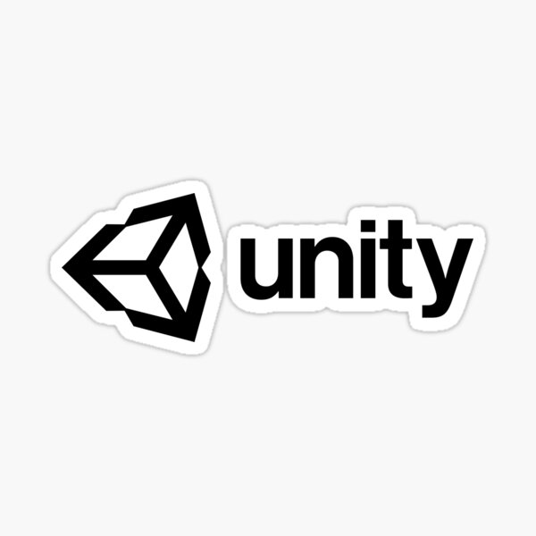 "Unity Game Engine Logo" Sticker by JaroNT | Redbubble