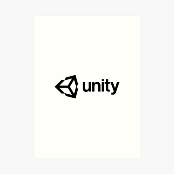 "Unity Game Engine Logo" Art Print for Sale by JaroNT | Redbubble