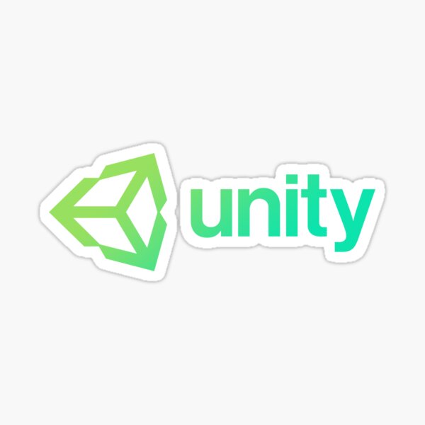 "Unity Game Engine Green Logo" Sticker for Sale by JaroNT | Redbubble