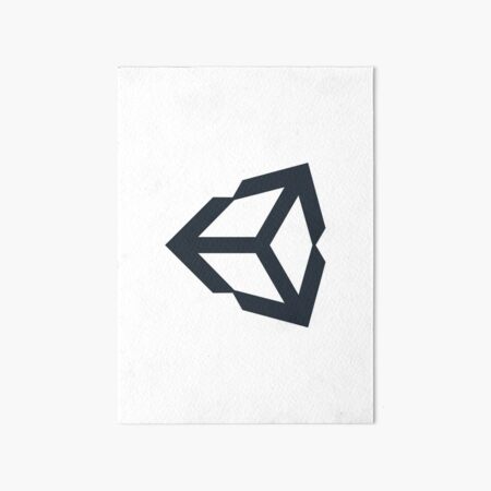 "Unity Game Engine Logo" Art Board Print by JaroNT | Redbubble