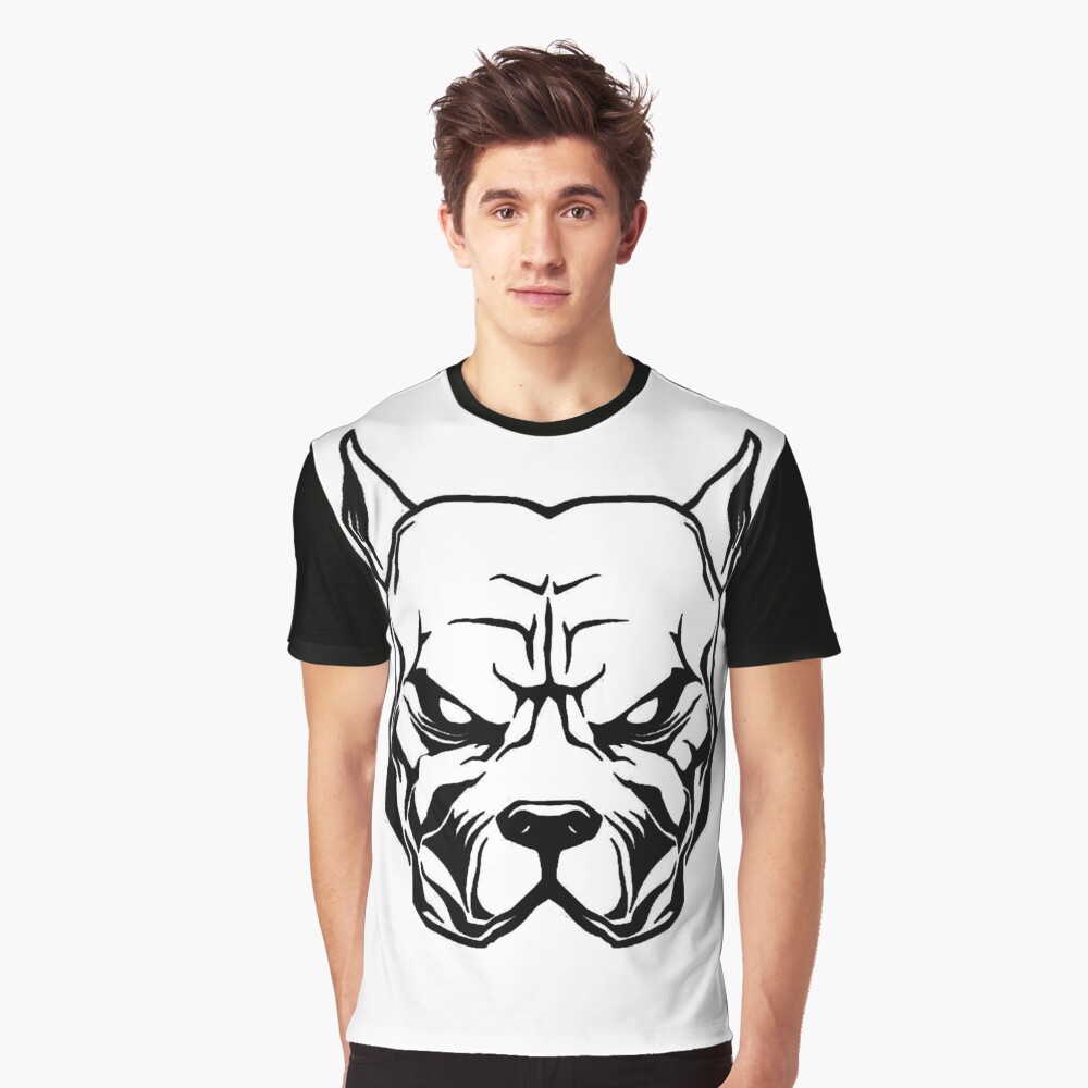 "American bully dog design" Sticker for Sale by LookLikeFashion | Redbubble