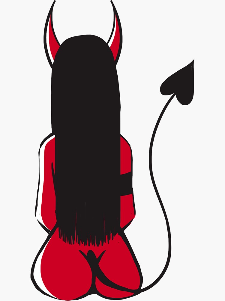 "Succubus " Sticker for Sale by Brittany Gillam | Redbubble