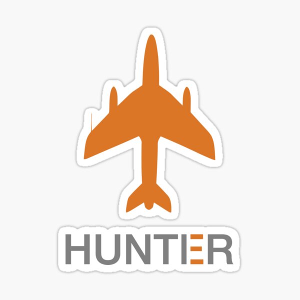"Hawker Hunter" Sticker for Sale by StrongVlad | Redbubble