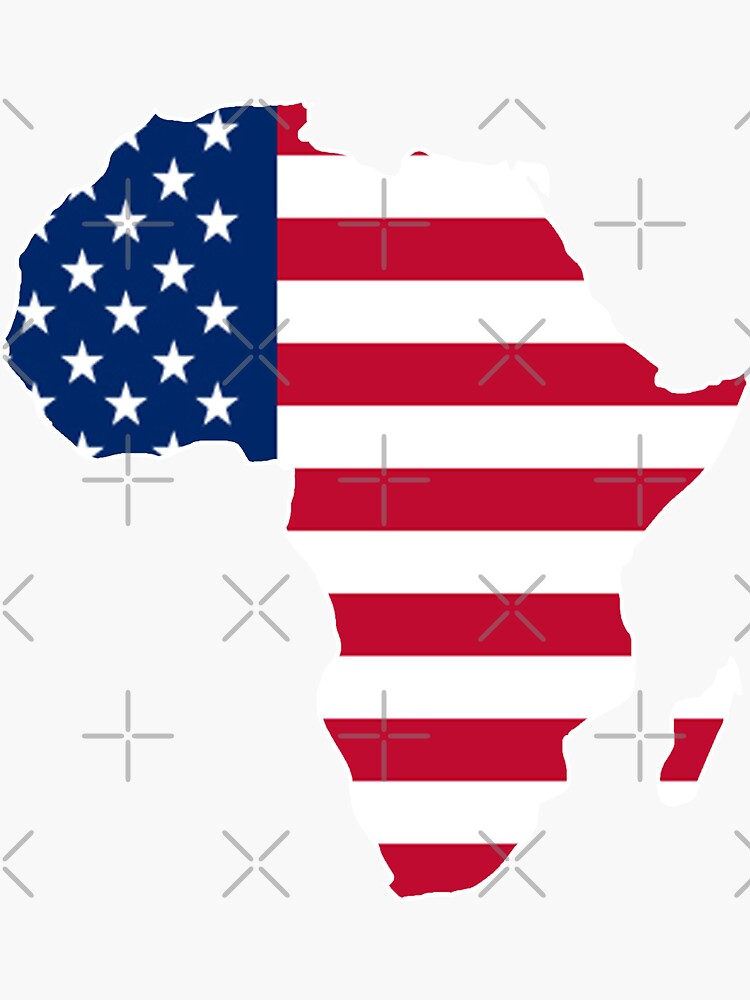 "African American Flag" Sticker for Sale by Shariss | Redbubble