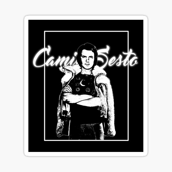 Pegatina «Camilo Sesto» de SanFernandez | Redbubble