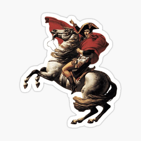 "Napoleon Bonaparte Emperor" Sticker by xav123 | Redbubble