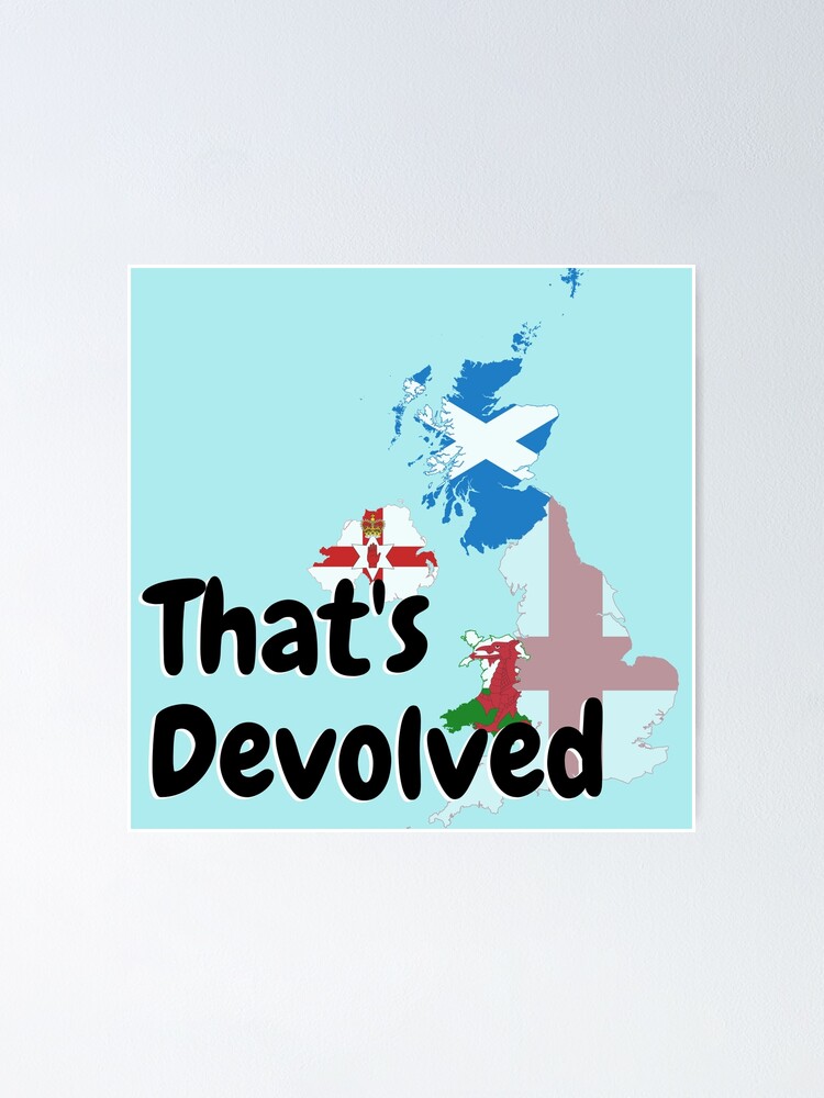 "Das ist das Devolved-Logo" Poster von Thatsdevolved | Redbubble