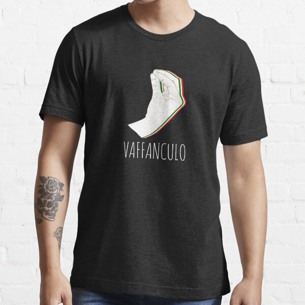 "Vaffanculo hand gesture Italy Italians Italian Italia" T-shirt by ...