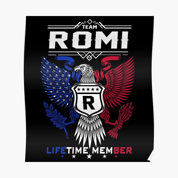 Póster «Camiseta con nombre de Romi - Camiseta con artículo de regalo ...