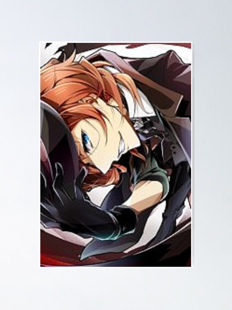 "Chuuya Nakahara" Poster by Yossa | Redbubble