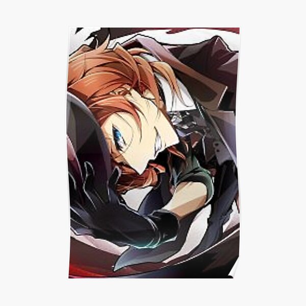 "Chuuya Nakahara" Poster by Yossa | Redbubble