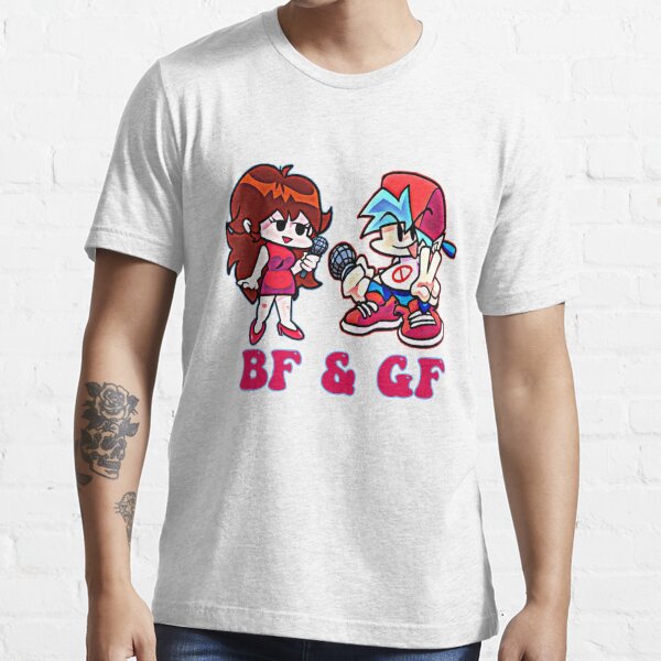 "Fnf boyfriend x girlfriend Friday Night Funkin" T-shirt for Sale by ...