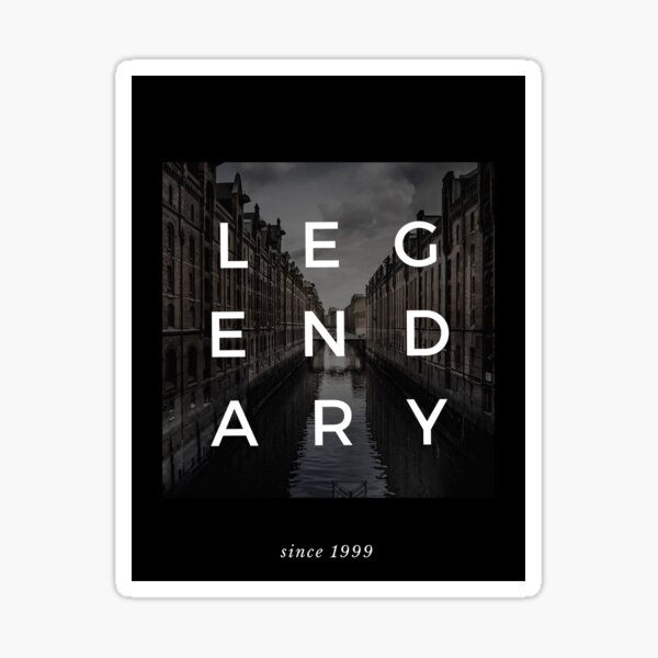 "Legendary" Sticker by MFBusiness | Redbubble