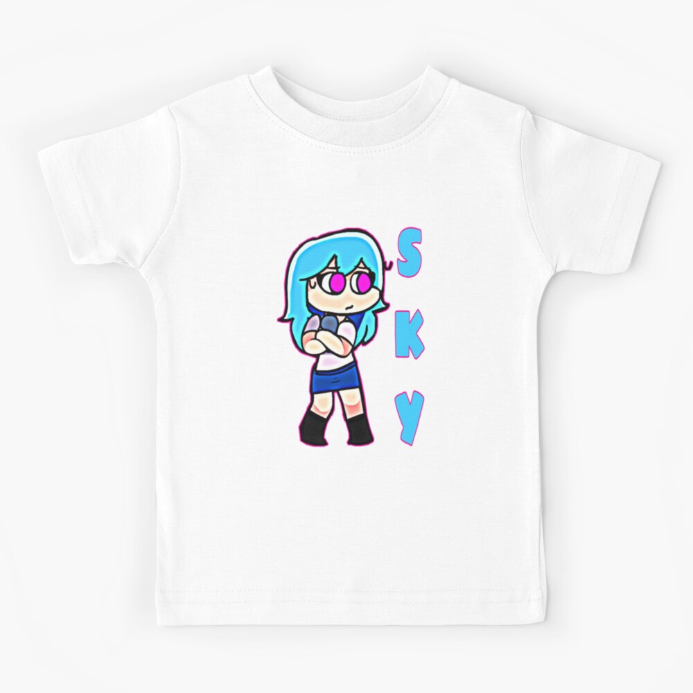 Camiseta para niños «Fnf sky Friday Night Funkin» de Dizzaa | Redbubble