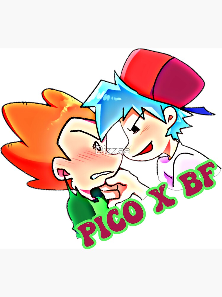 "Fnf pico x bf Friday Night Funkin" Magnet by Dizzaa | Redbubble
