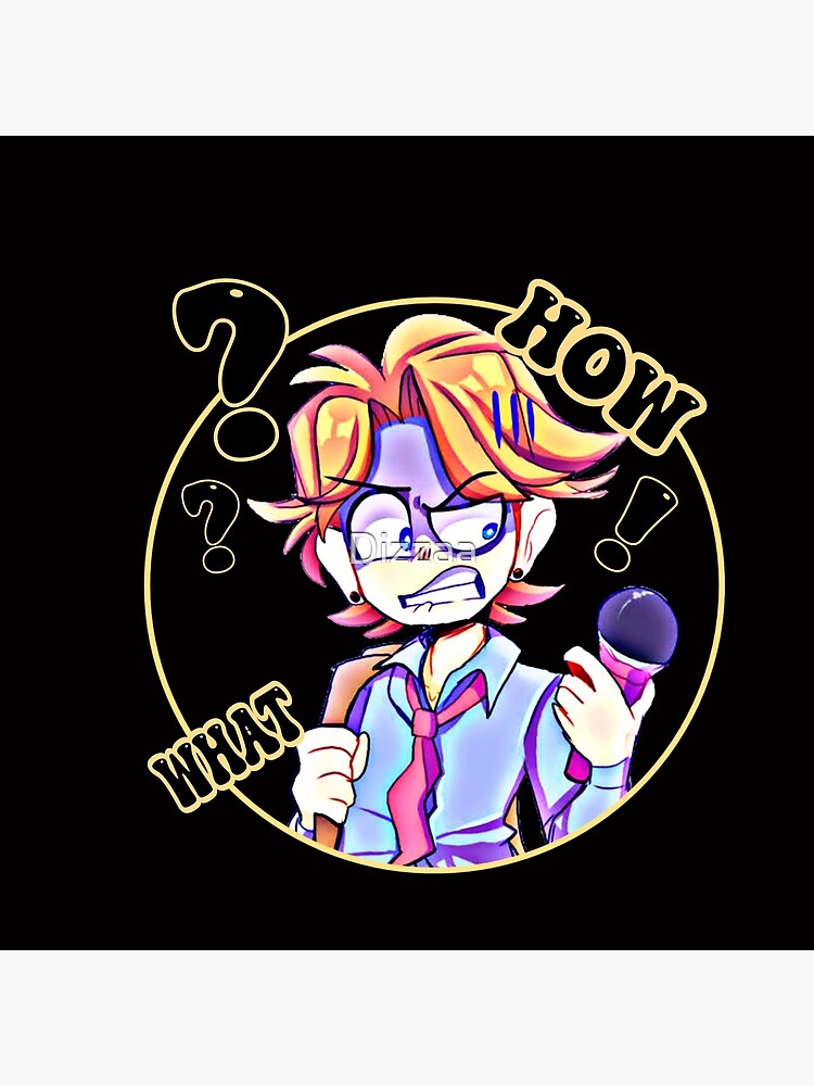 Fnf Senpai Friday Night Funkin Premium Matte Vertical Poster