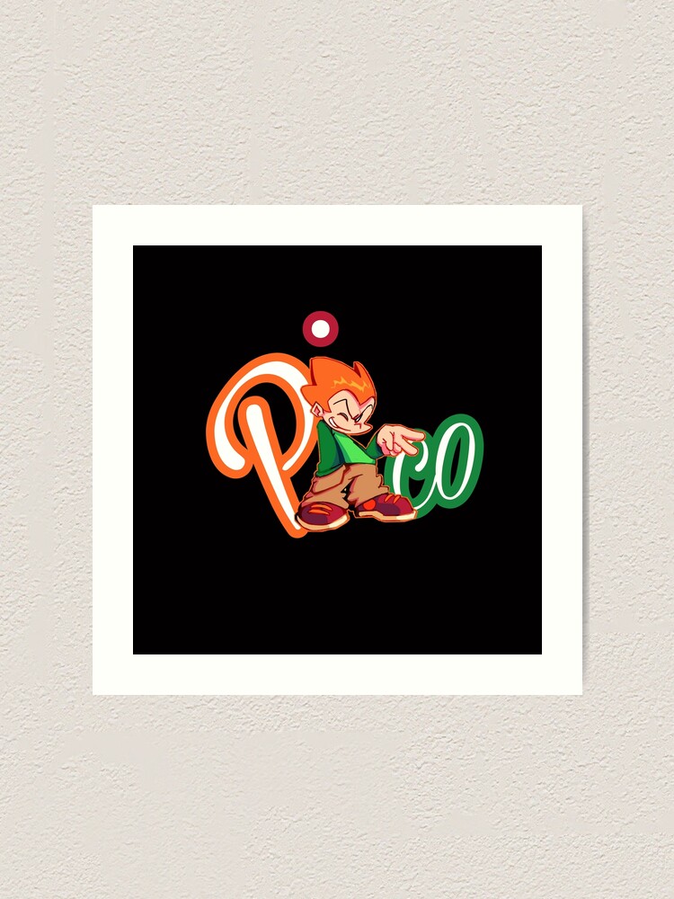 "Fnf pico Friday Night Funkin" Art Print by Dizzaa | Redbubble