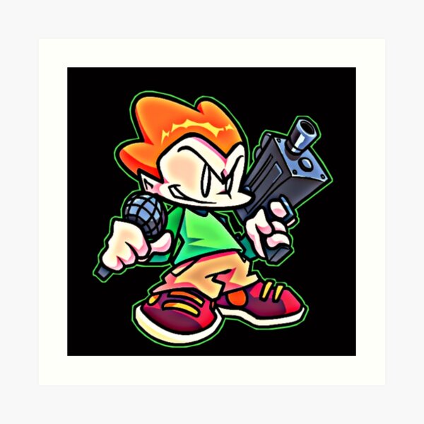 "Fnf pico Friday Night Funkin" Art Print by Dizzaa | Redbubble