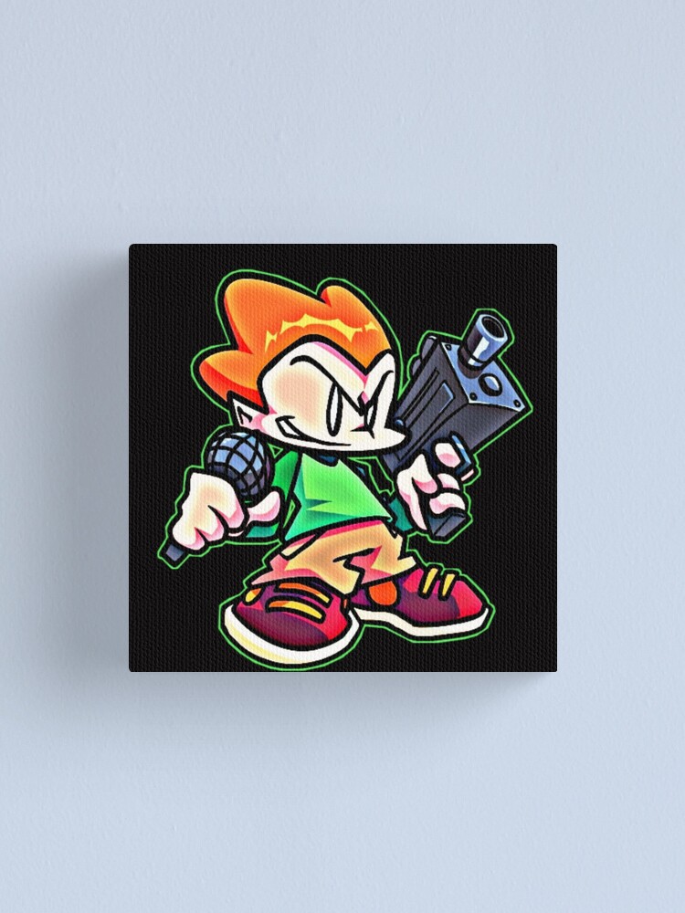 "Fnf pico Friday Night Funkin" Canvas Print by Dizzaa | Redbubble