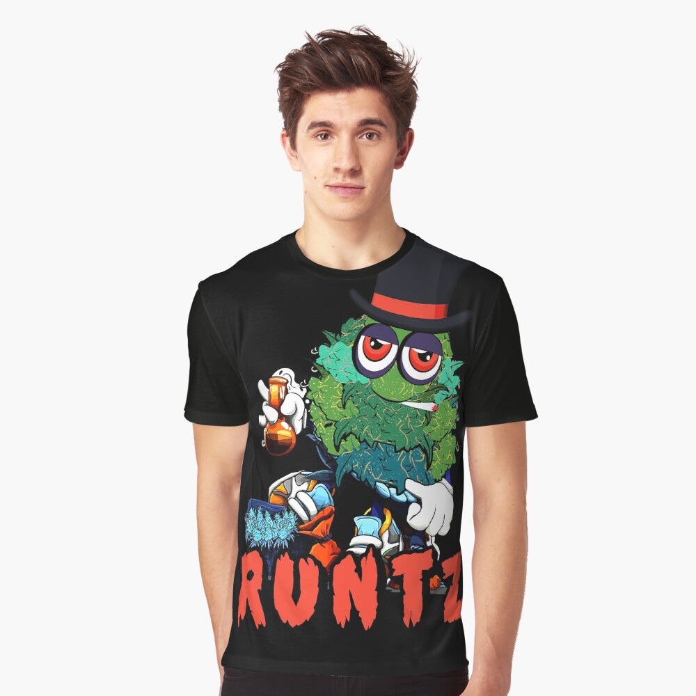 "RUNTZ Cannabis Strain " Sticker for Sale by hip-hop-art | Redbubble