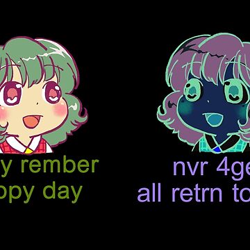 "my double pack of pls rember happy day yuuka kazami and the dark ...