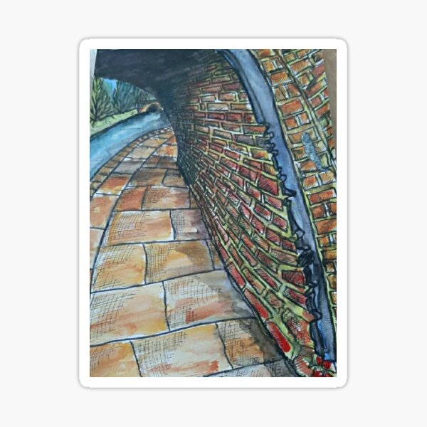 "Canal bridges" Sticker for Sale by Jdjmc07 | Redbubble