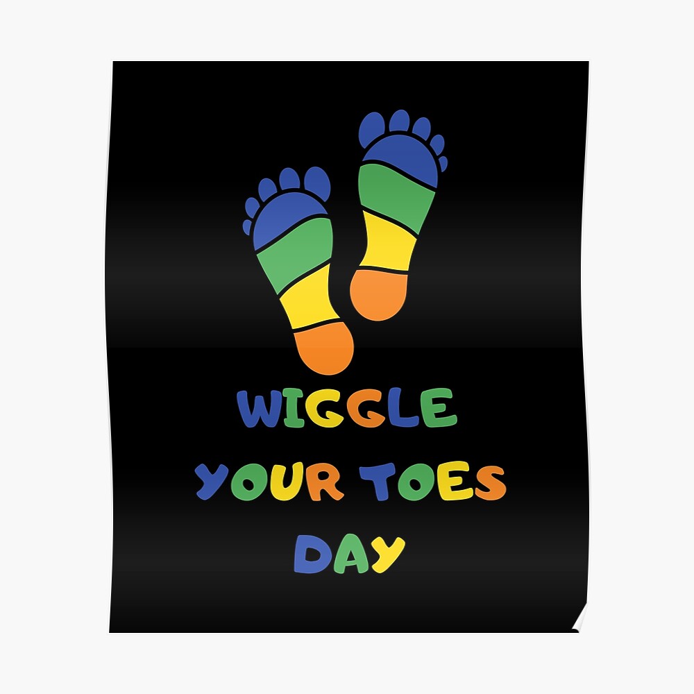 Wiggle Your Toes Sticker Pack Art & Collectibles Digital Prints Prints ...