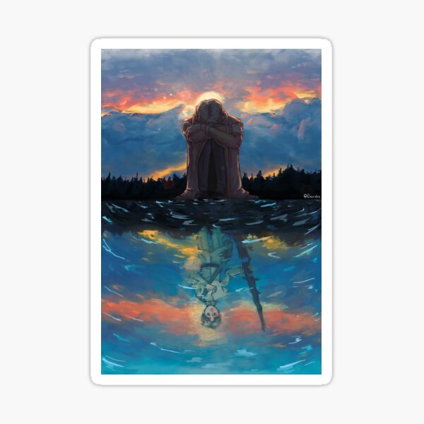 "Zeke Yeager from Attack on Titan, Past & Present" Sticker by Khaedis ...