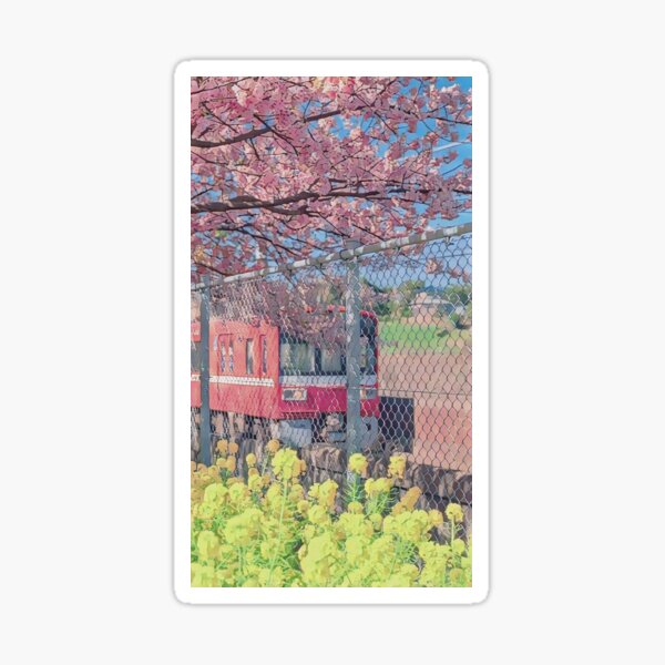 "Japanese Train" Sticker for Sale by lermand7 | Redbubble
