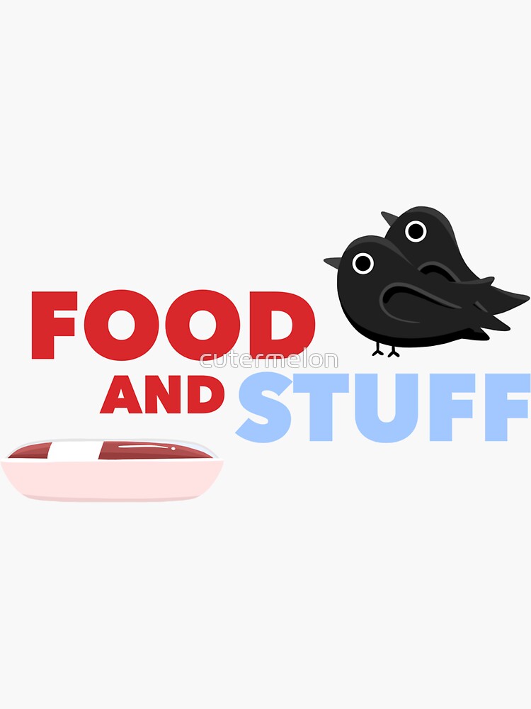 "Parks and Rec Food and Stuff" Sticker for Sale by cutermelon | Redbubble