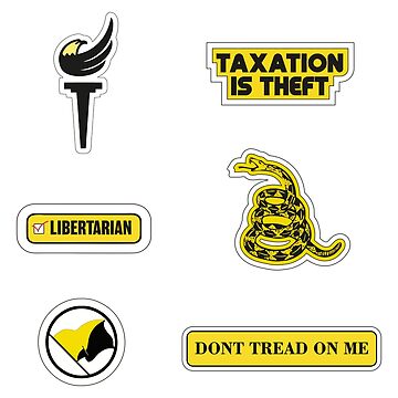 "Libertarian Sticker Pack" Sticker for Sale by LibertarianSt | Redbubble