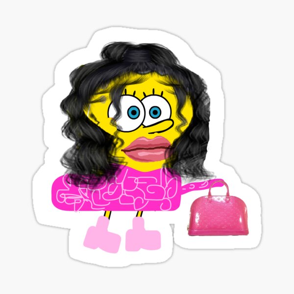"bbl bob sticker" Sticker for Sale by SpaghettiCan | Redbubble