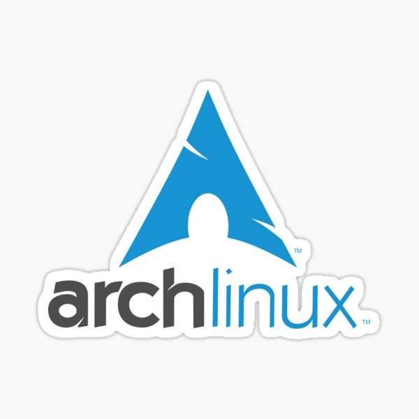"Arch Linux" Sticker for Sale by norte12 | Redbubble