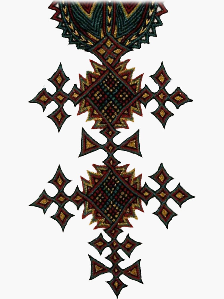 "Habesha Tilet" Sticker for Sale by HaGeez | Redbubble